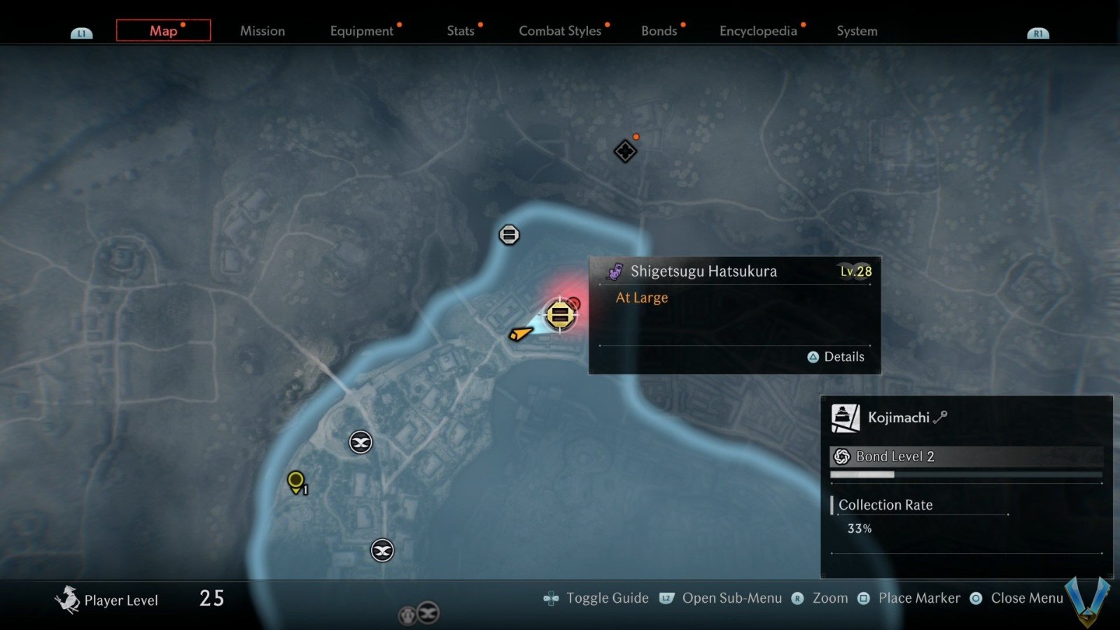 Rise of the Ronin - Edo Fugitive Locations Guide - Neoseeker