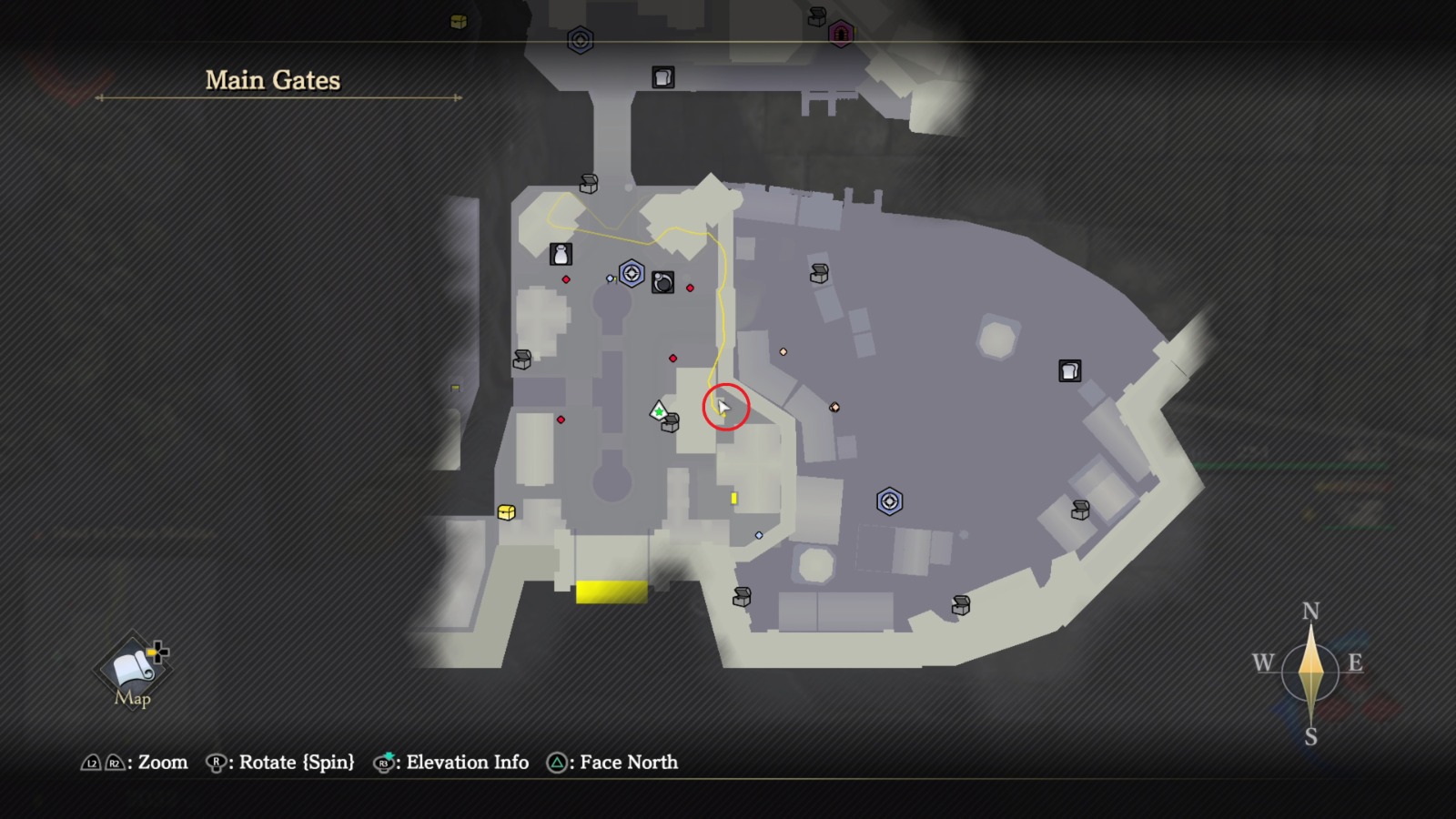 Ys IX: Monstrum Nox - Main Gates Azure Petal Locations - Neoseeker