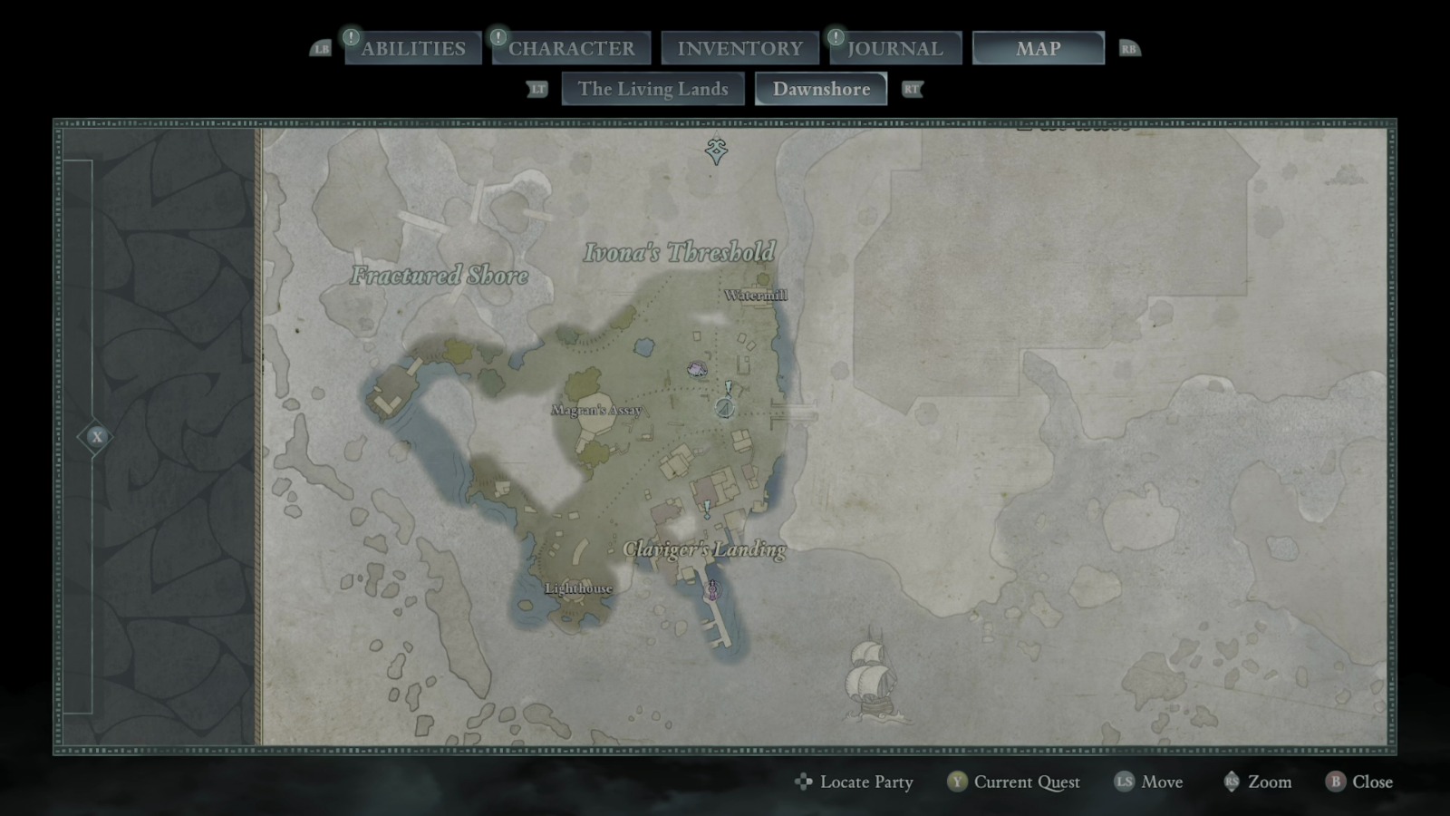 Avowed - Side Quest: Mapping the Living Lands: Dawnshore Walkthrough ...