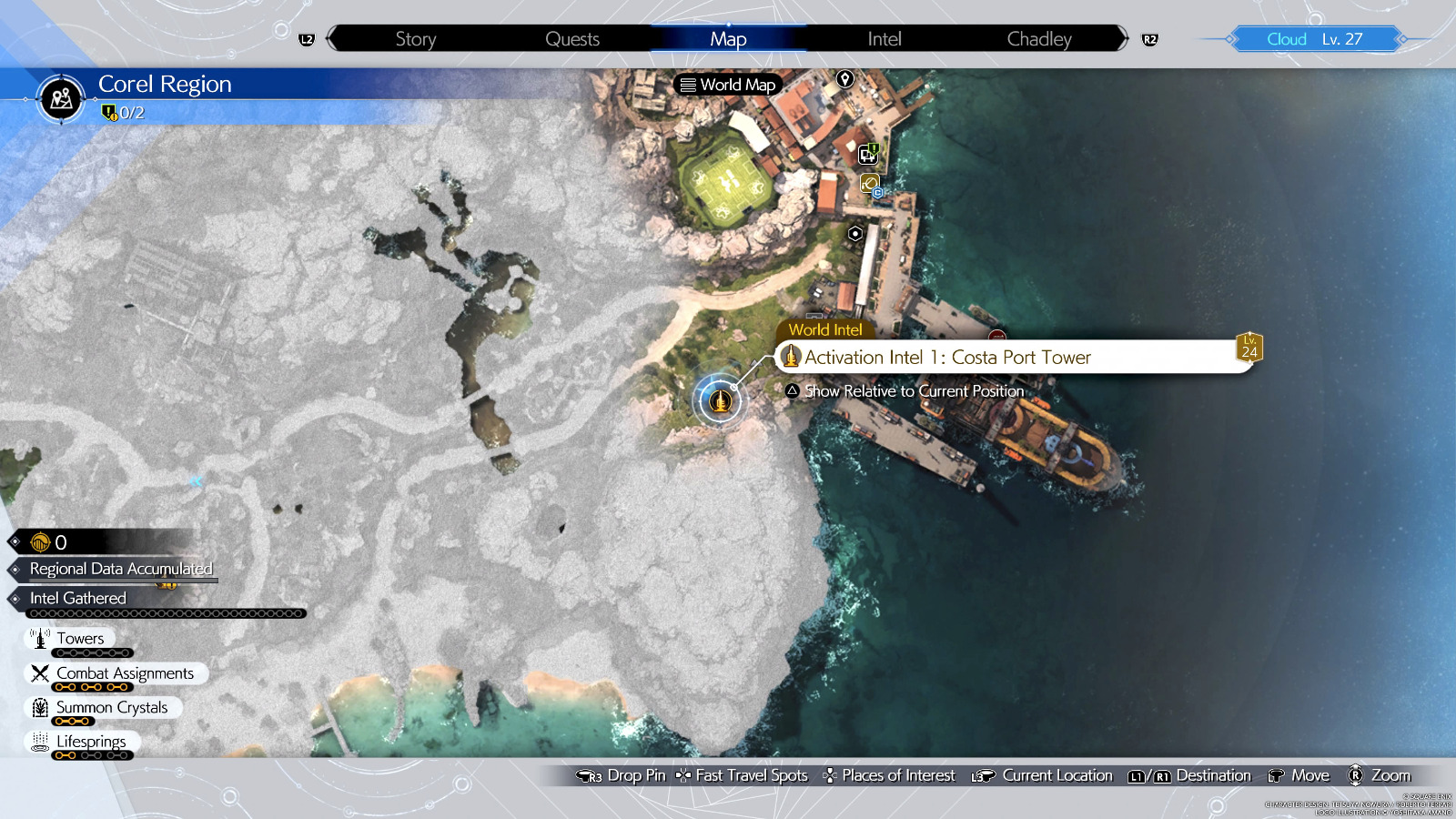 World Intel: Corel Region - Final Fantasy VII Rebirth Walkthrough ...