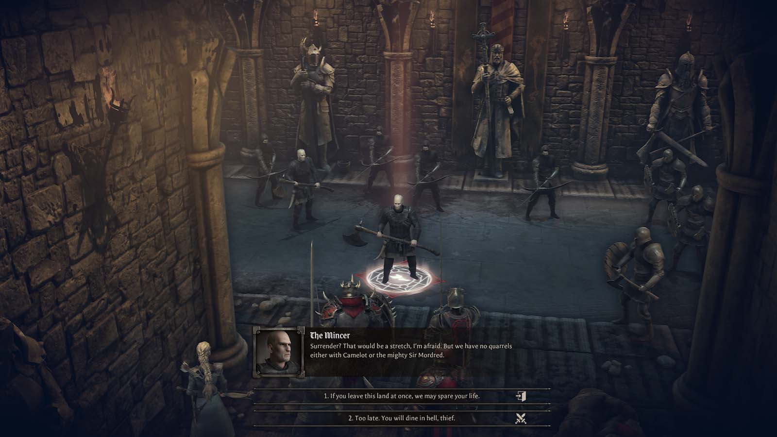 The Knight of Thorns Side Mission Guide - King Arthur: Knight's Tale ...