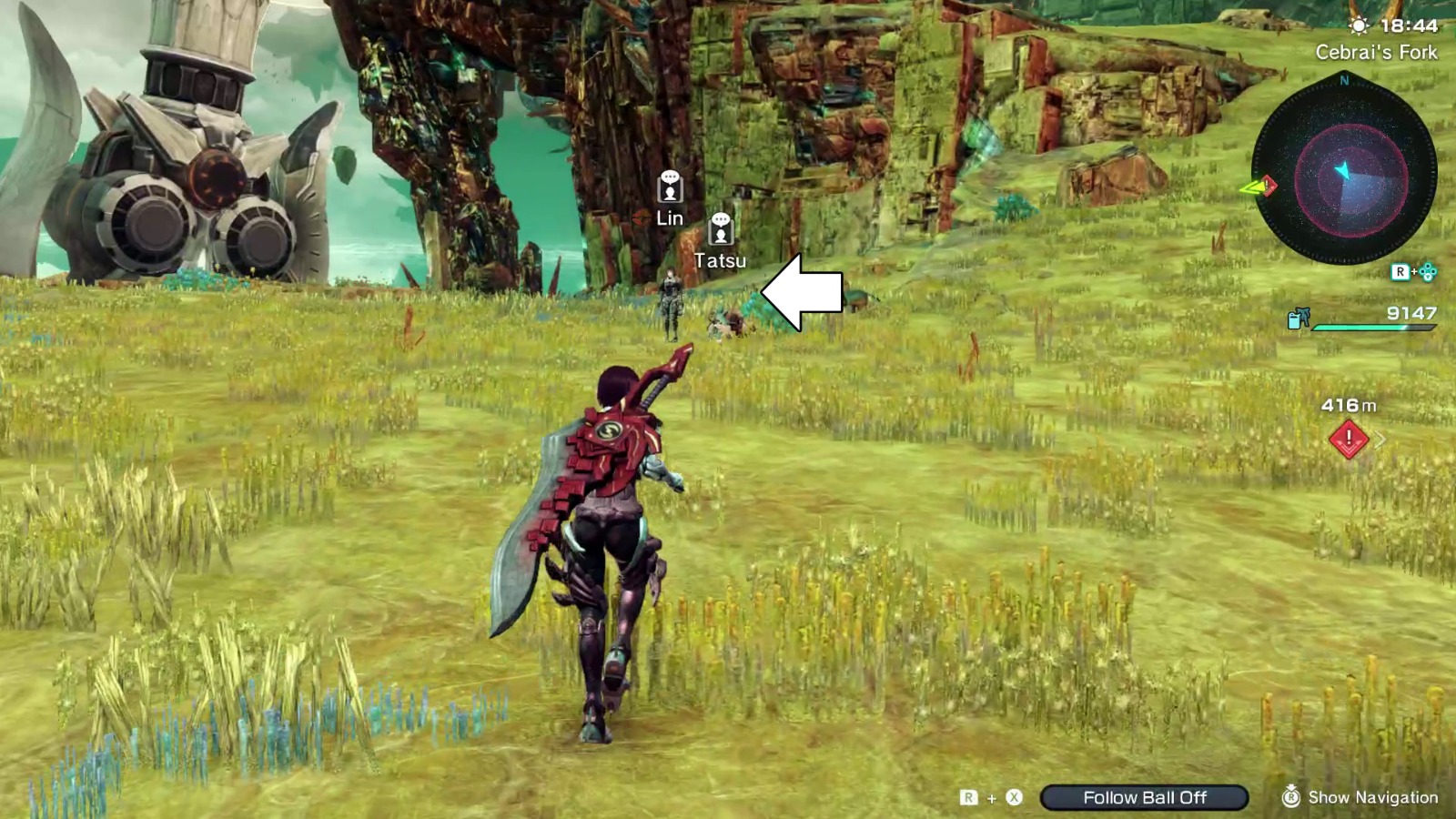 Chapter 13, Act 3 - All Companion & Spear Tower Locations - Xenoblade ...