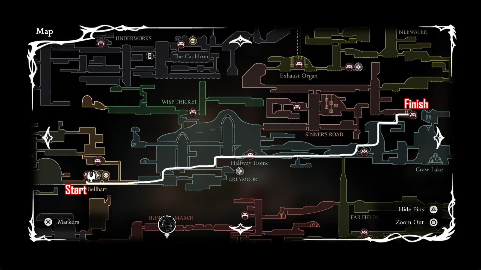 Queen's Egg - Hollow Knight: Silksong Walkthrough - Neoseeker