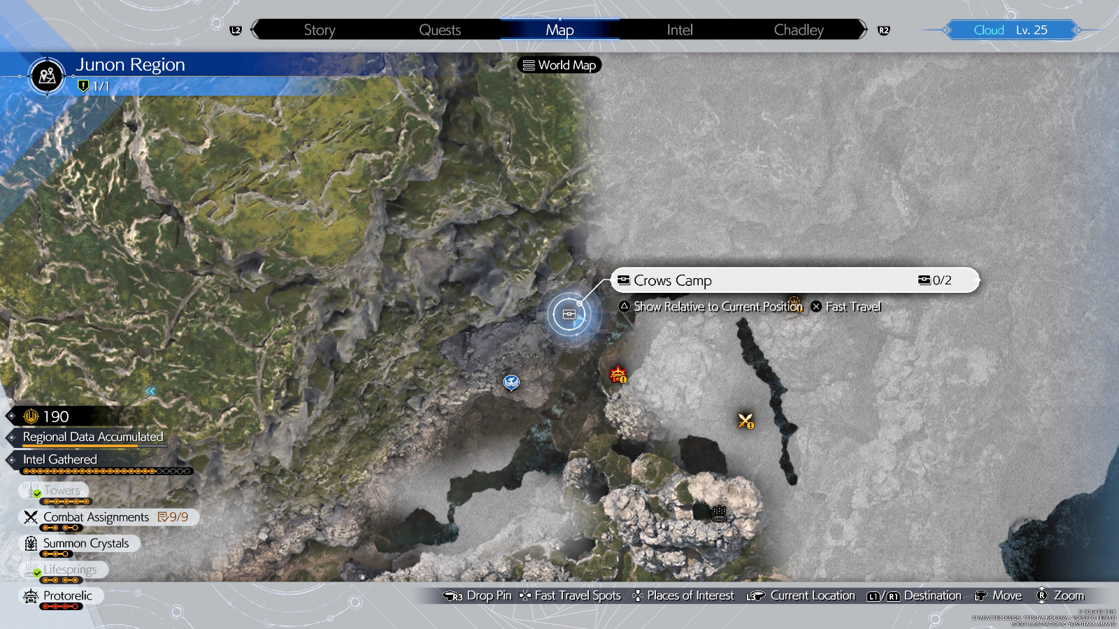 Junon Region Cache Locations - Final Fantasy VII Rebirth Walkthrough - Neoseeker