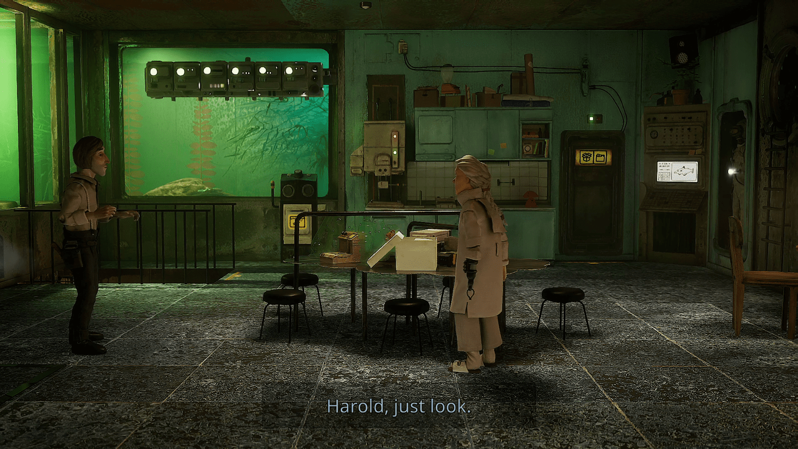 Chapter 1.3 - The Solar Winds - Harold Halibut Walkthrough - Neoseeker