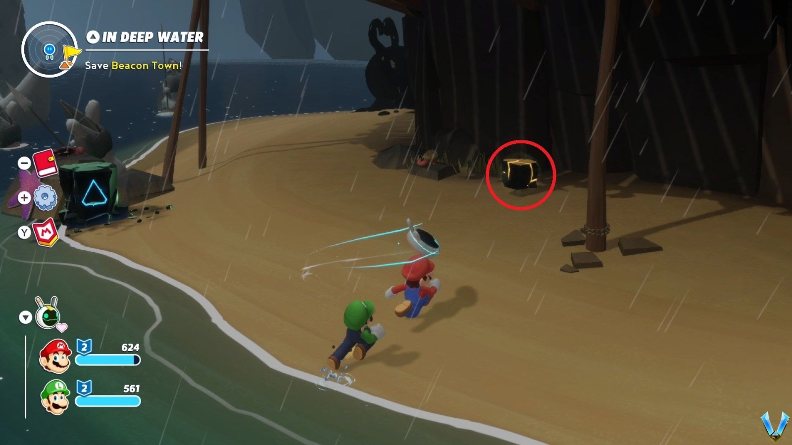 Mario + Rabbids Sparks of Hope - In Deep Water Walkthrough - Neoseeker