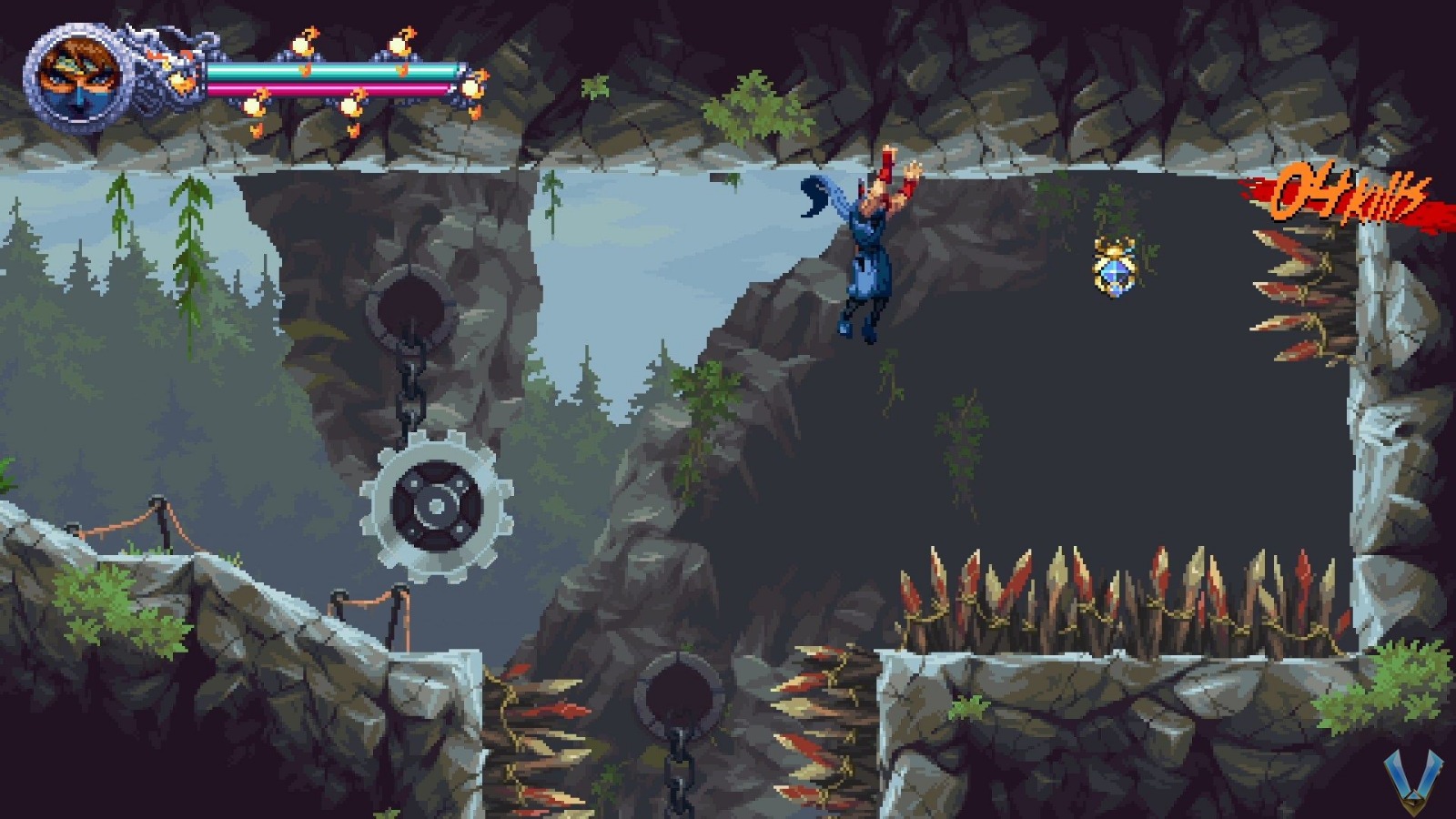 S-3 Mountain Trail - NINJA GAIDEN: Ragebound Walkthrough - Neoseeker