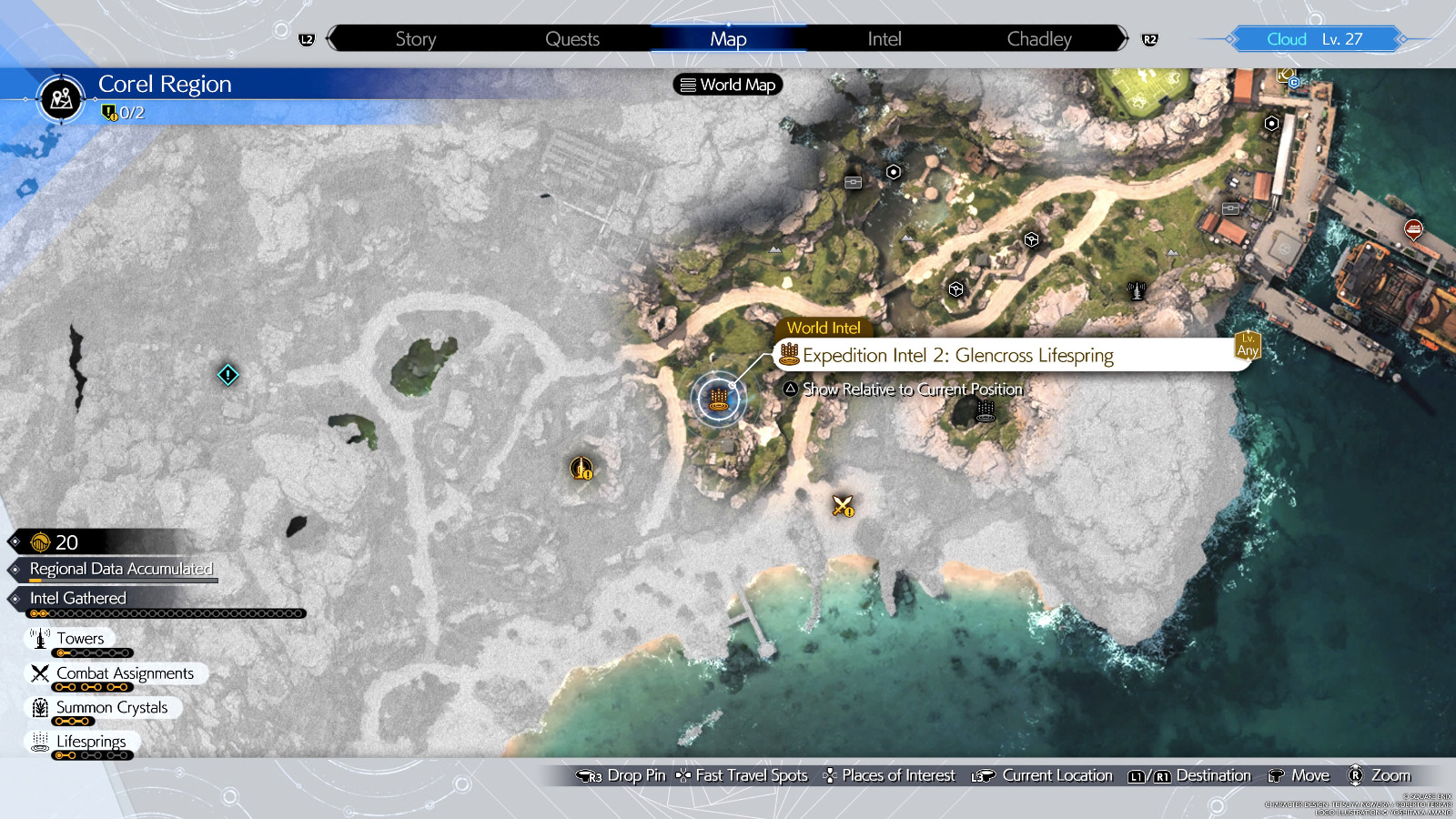 World Intel: Corel Region - Final Fantasy VII Rebirth Walkthrough ...