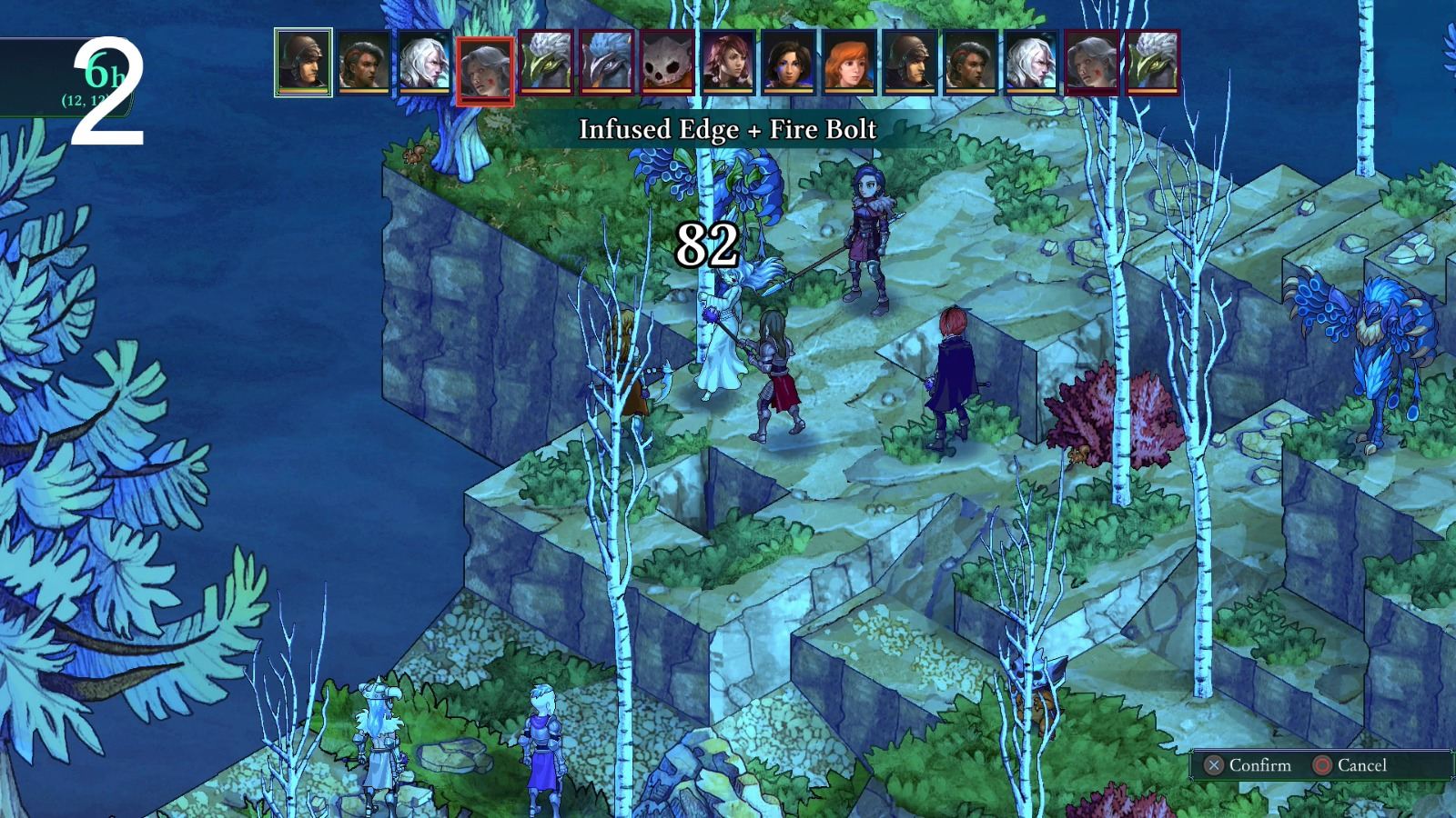 Battle 21 - Lady Anquine in the Alpine Woods Walkthrough - Fell Seal ...