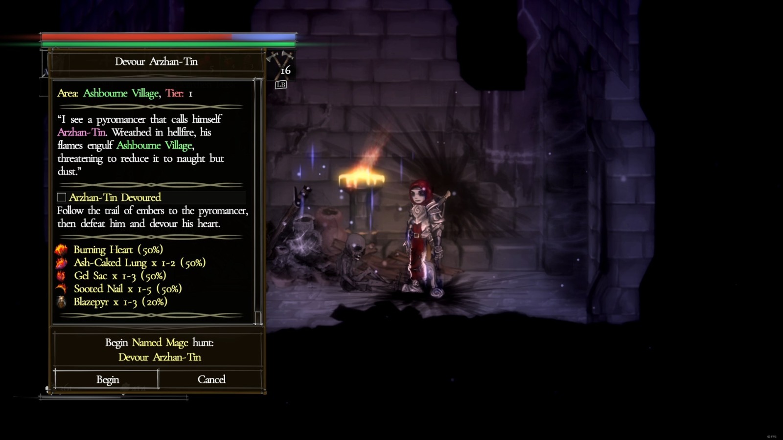 Salt and Sacrifice - Mage Hunt Arzhan-Tin Walkthrough - Neoseeker