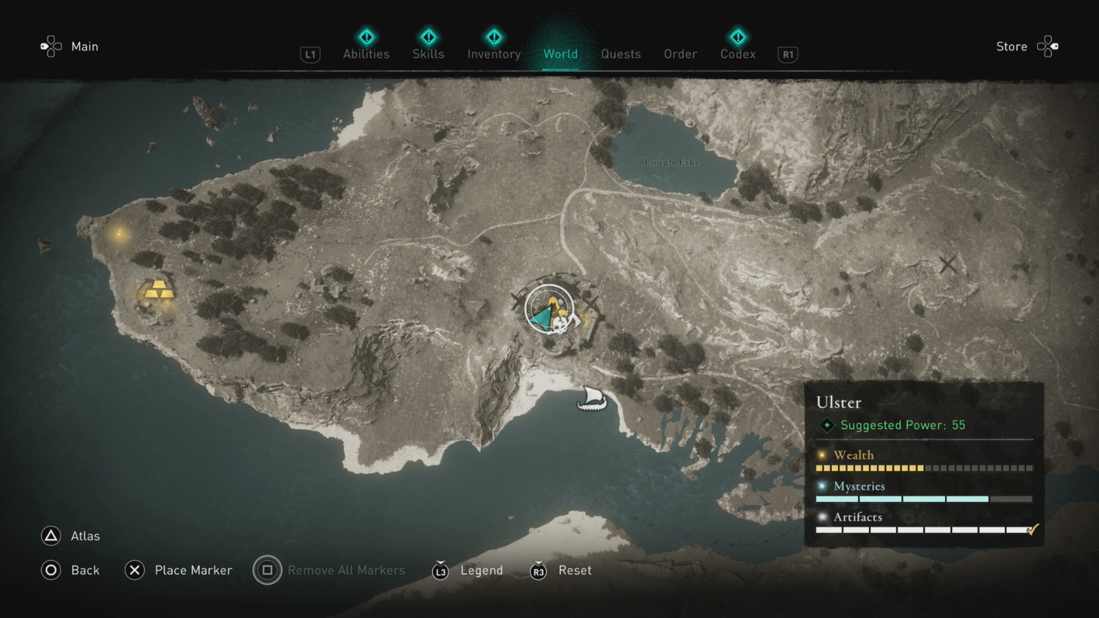 Wrath of the Druids - Gear Chest Locations - Assassin's Creed Valhalla Walkthrough - Neoseeker