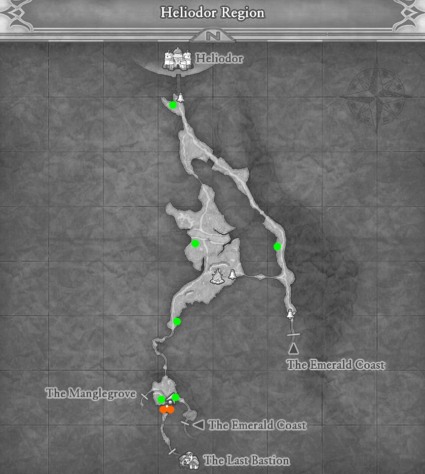 Act 2 Maps - Dragon Quest XI: Echoes of an Elusive Age Walkthrough ...