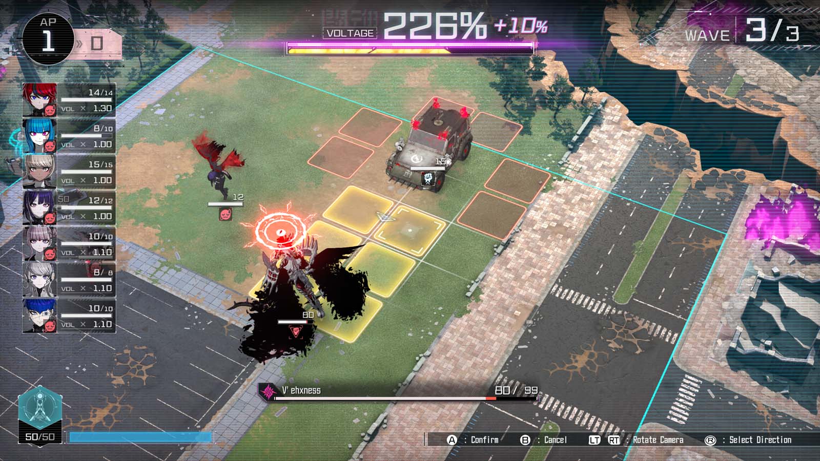 Day 99 Battle V'ehxness Guide - The Hundred Line: Last Defense Academy ...