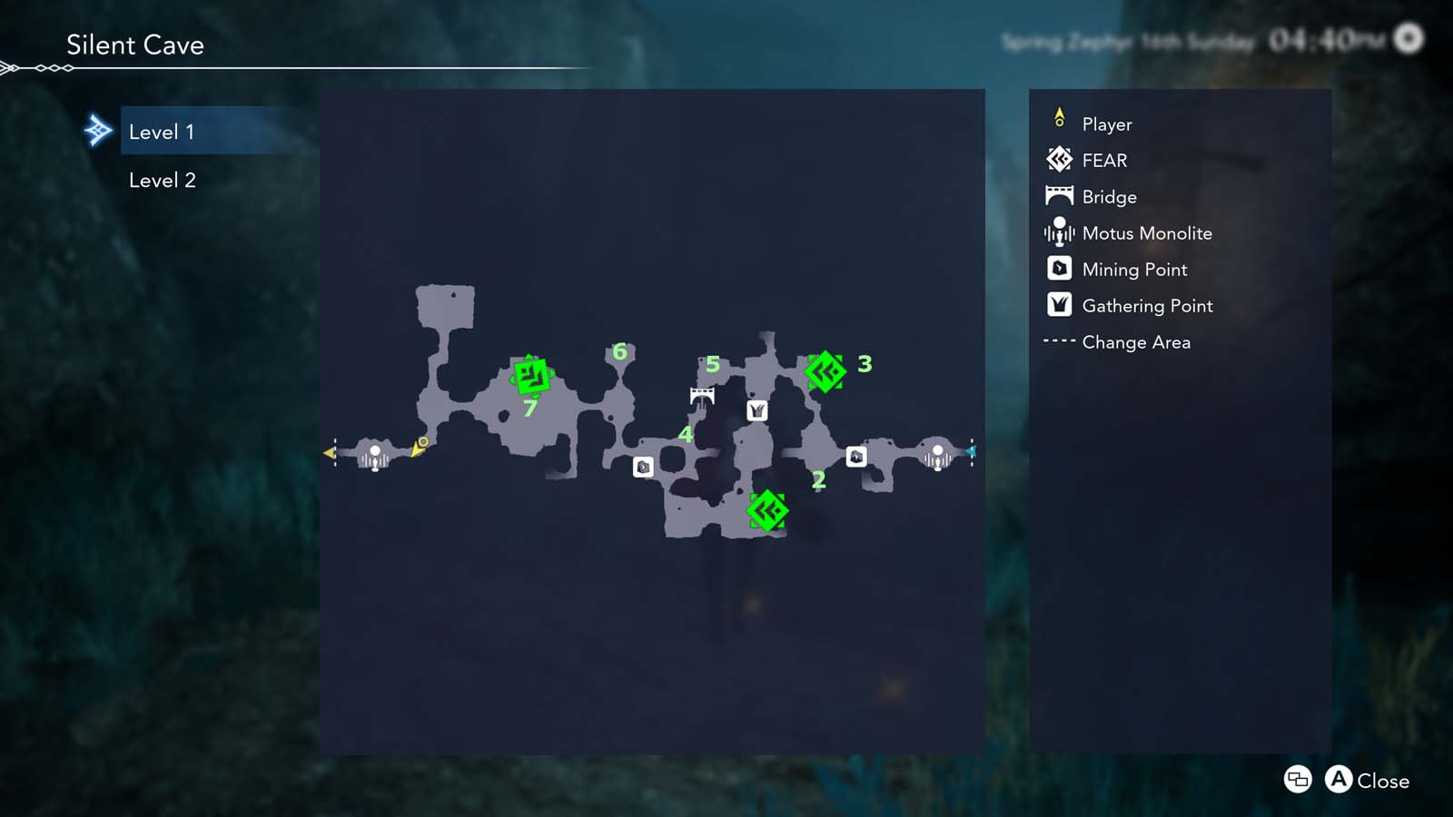 Silent Cave Map - Harvestella Walkthrough - Neoseeker