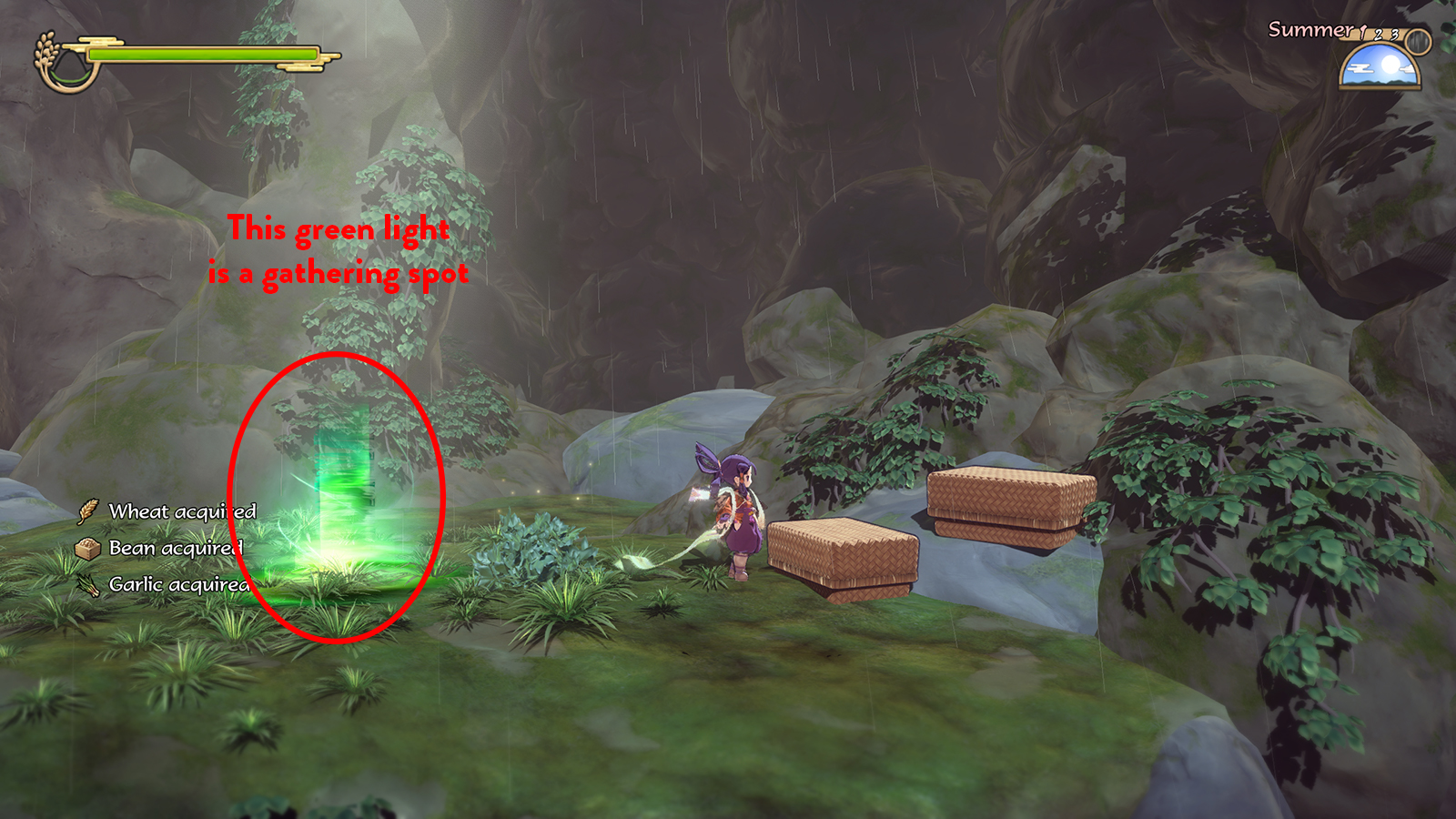 Gathering Areas - Sakuna: Of Rice and Ruin Walkthrough - Neoseeker