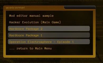 How to select a mod? - Hacker Evolution Walkthrough - Neoseeker