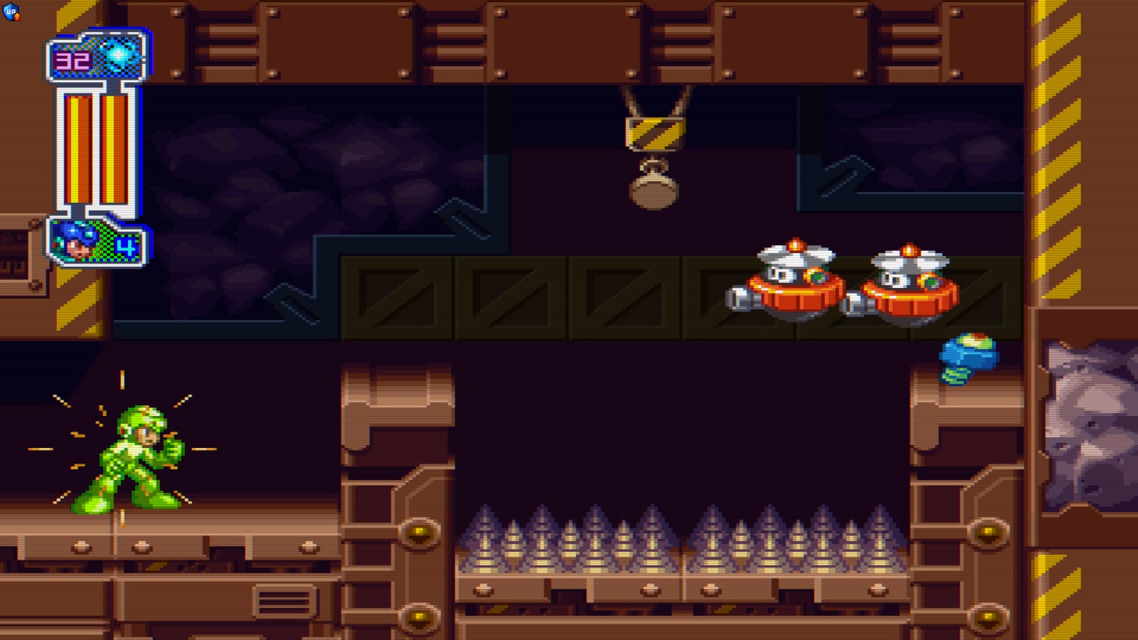 Middle Stage (B) - Mega Man Legacy Collection 2 Walkthrough - Neoseeker