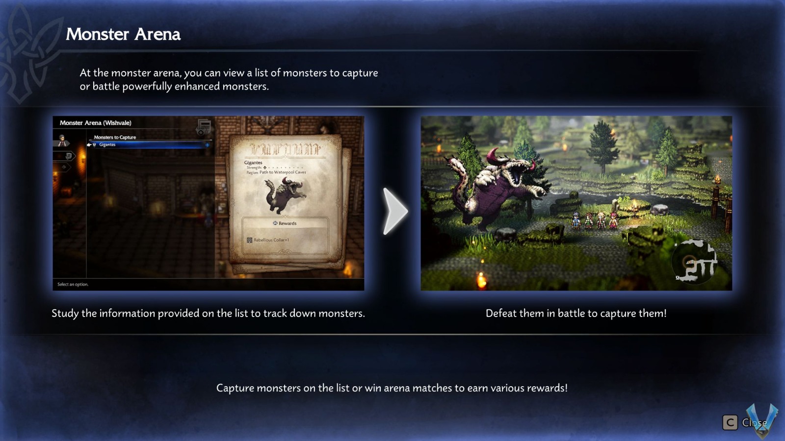 The Monster Arena - OCTOPATH TRAVELER 0 Walkthrough - Neoseeker