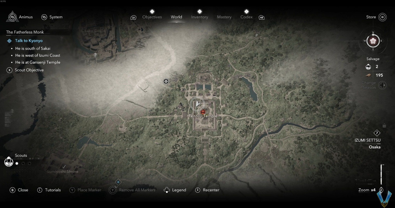 Izumi Settsu Temple - Assassin’s Creed Shadows Walkthrough - Neoseeker