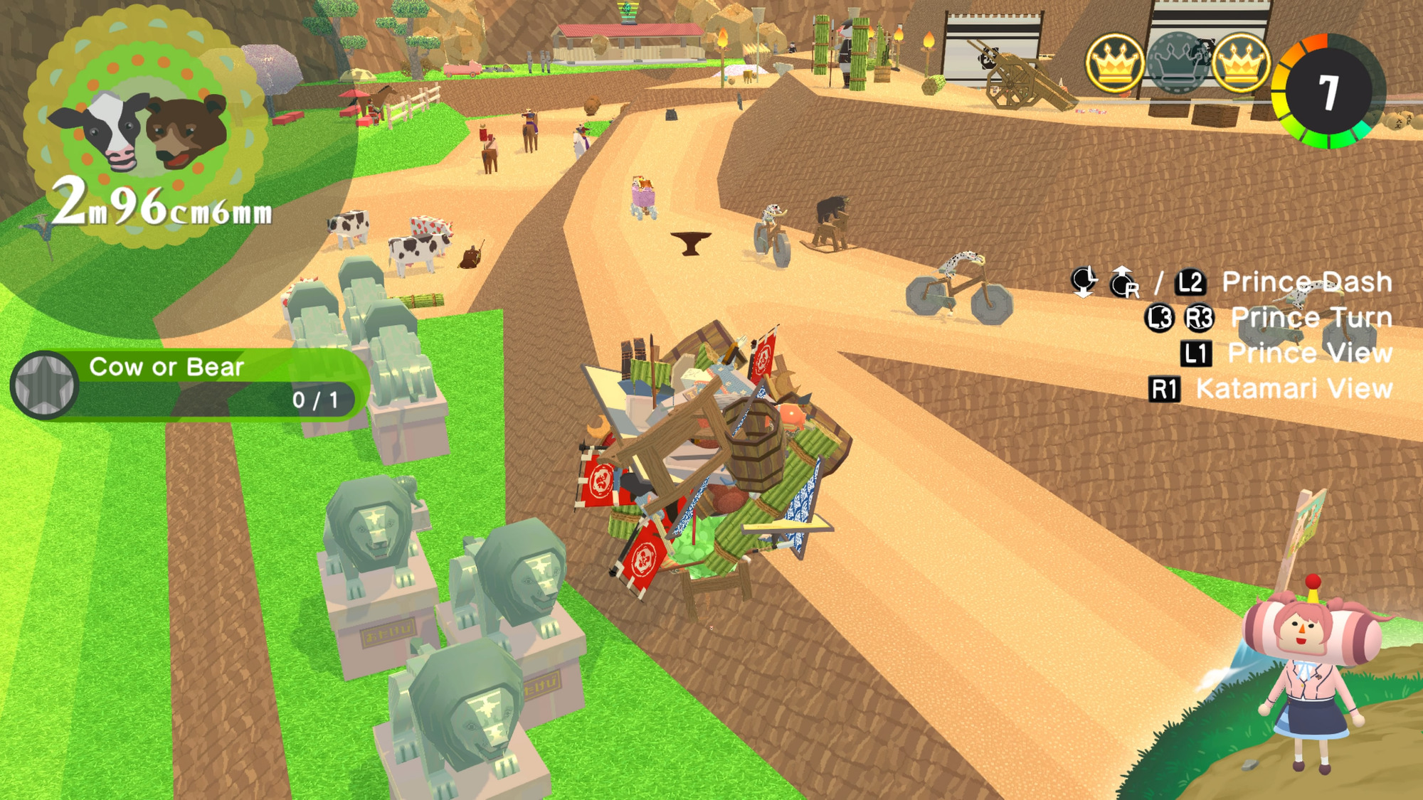 Cowbear Pasture - Once Upon A Katamari Walkthrough - Neoseeker