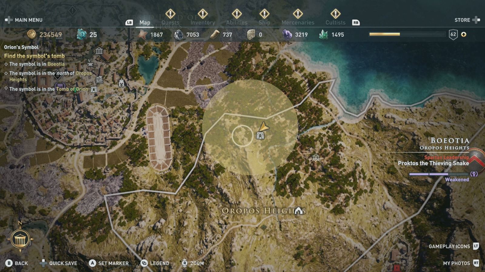 Orions Symbol - Assassin's Creed Odyssey: The Fate of Atlantis ...