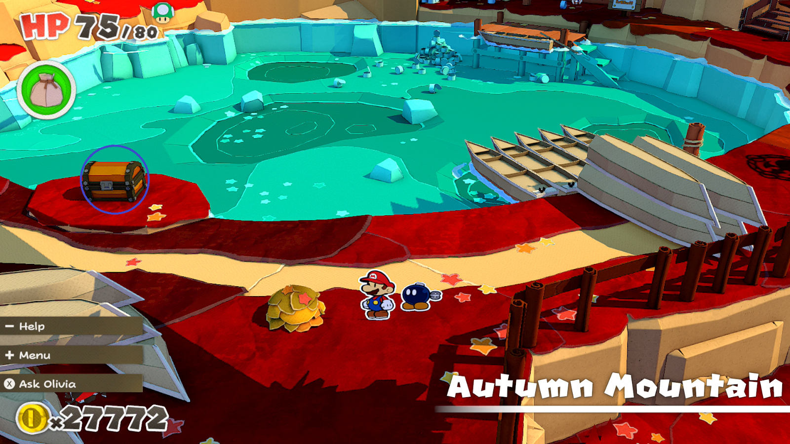 Paper Mario: Origami King - Autumn Mountain Revisited Walkthrough ...