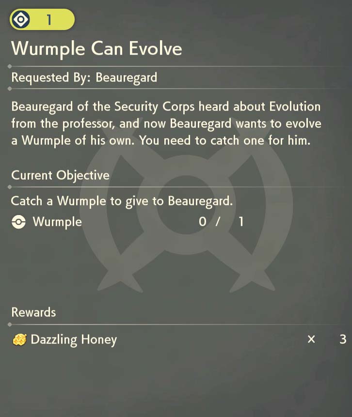 Wurmple Can Evolve Request Guide - Pokémon Legends: Arceus - Neoseeker