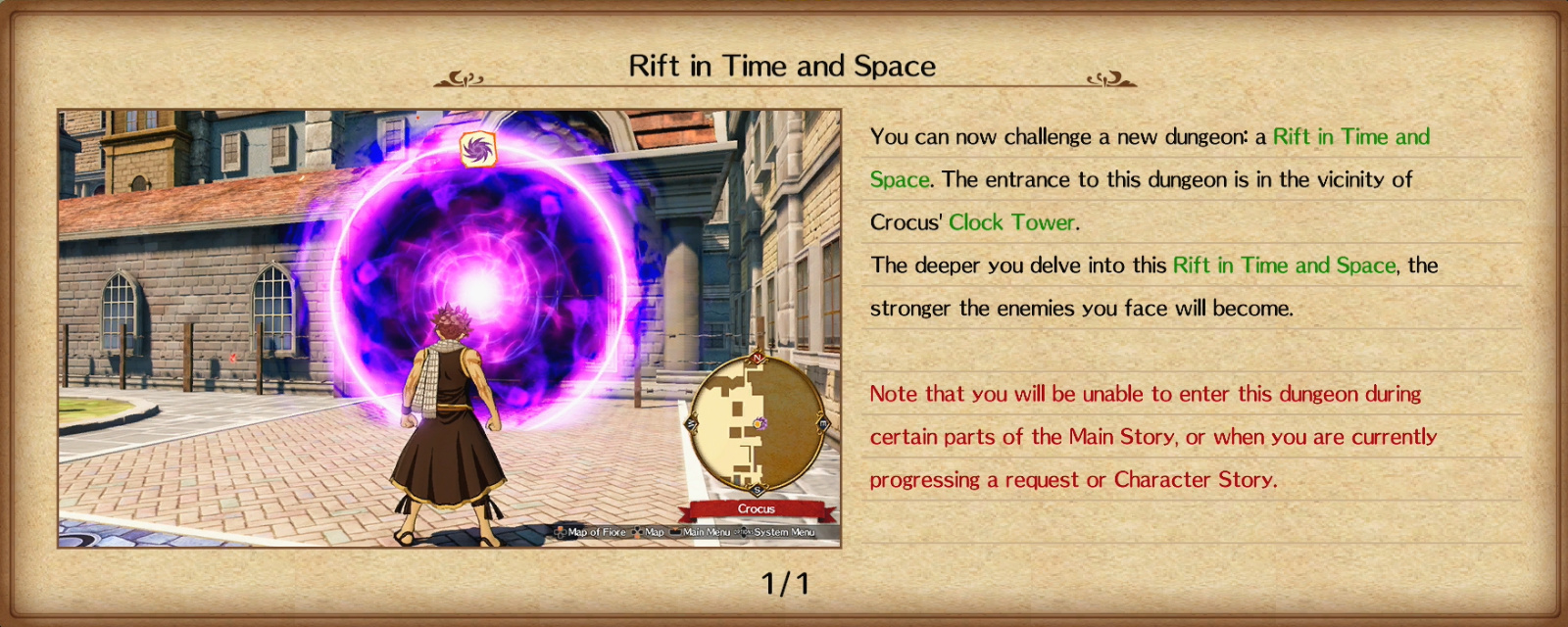 Fairy Tail - Rift in Time and Space DLC Dungeon Walkthrough - Neoseeker