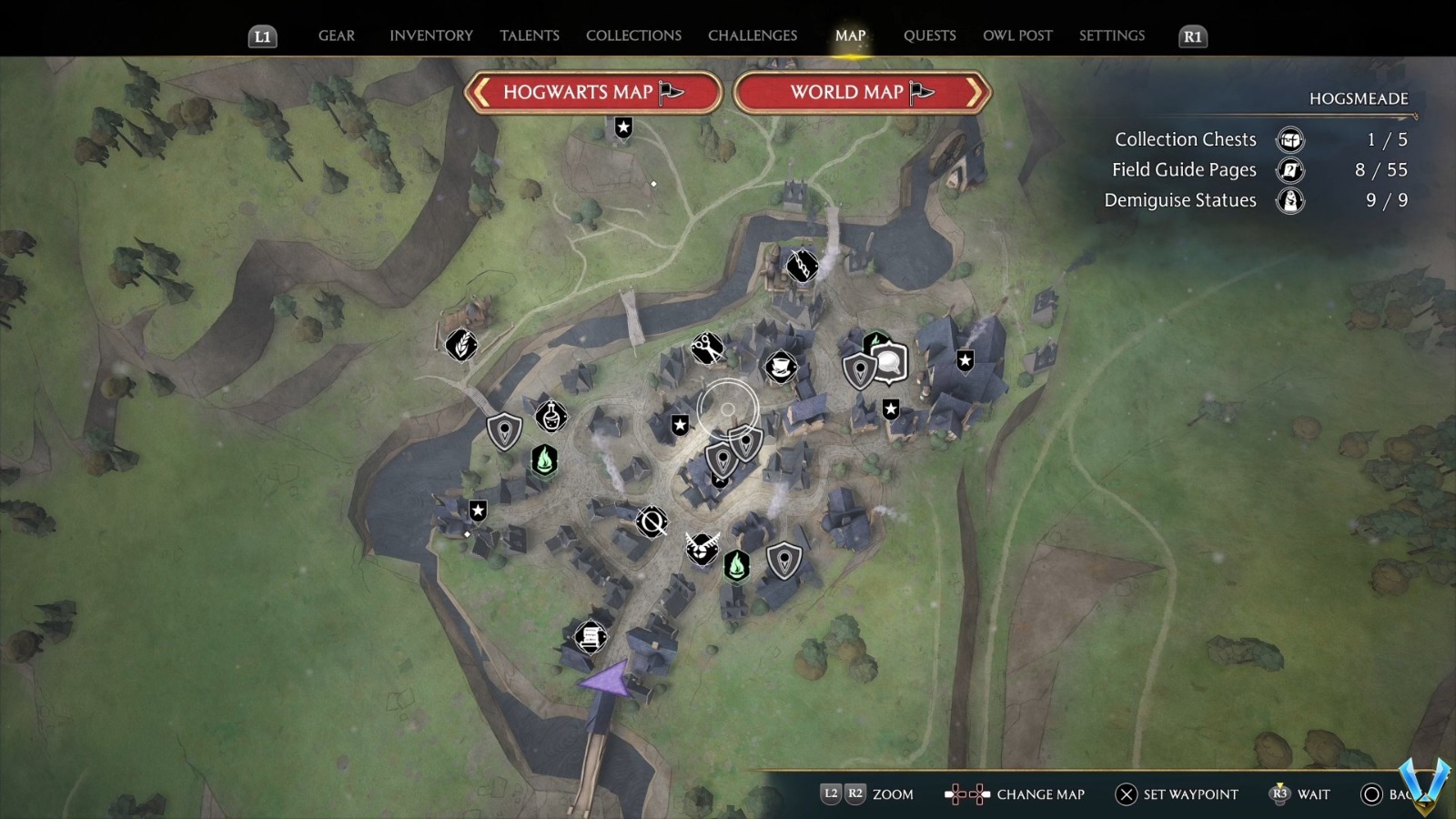 Hogwarts Legacy - All Field Guide Pages - Hogsmeade Locations Guide ...