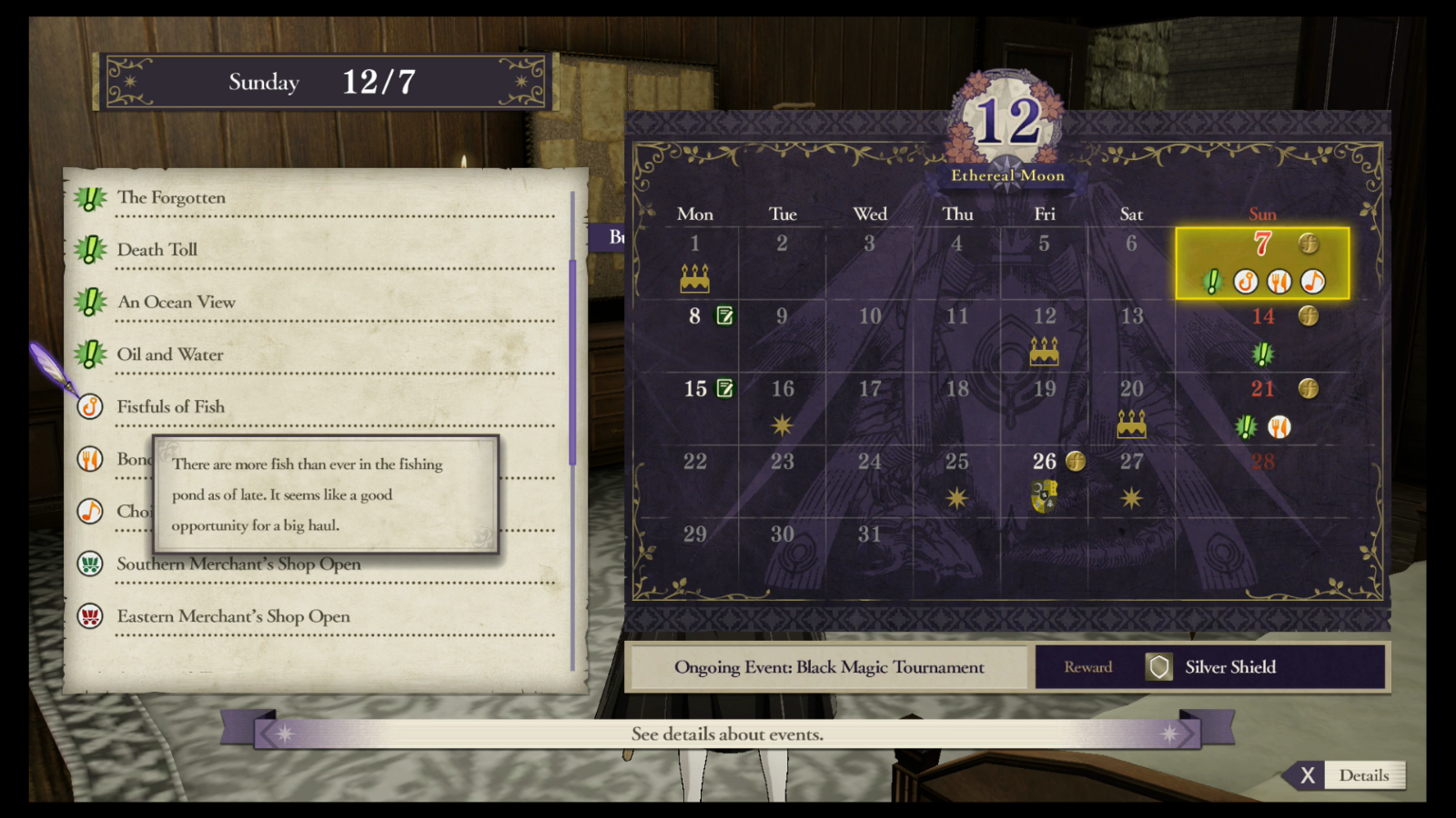 Month 12 Free Time - Fire Emblem: Three Houses Walkthrough - Neoseeker