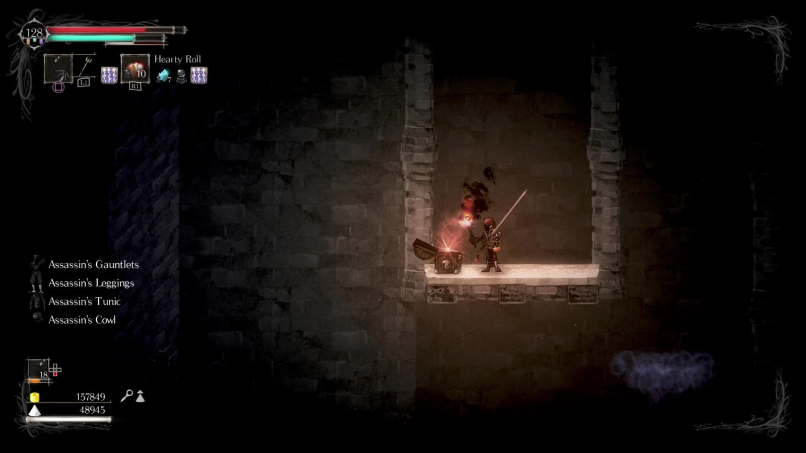 Assassin's Attire and the Bag of Earth - Salt and Sanctuary Walkthrough ...