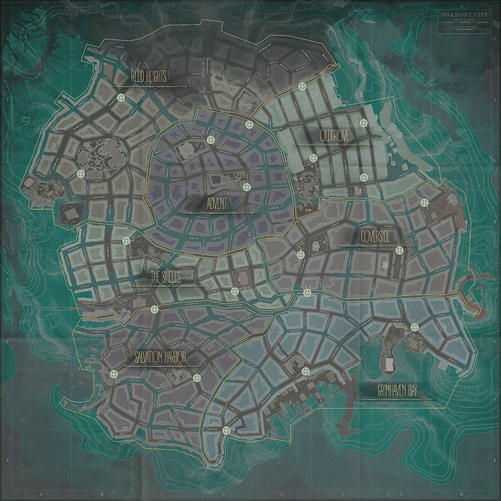 Game Maps - The Sinking City Walkthrough - Neoseeker