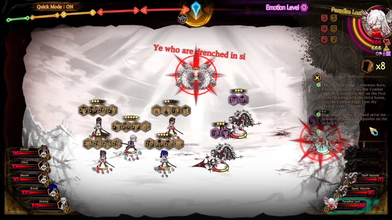 Hokma - Floor of Religion - Library Of Ruina Walkthrough - Neoseeker