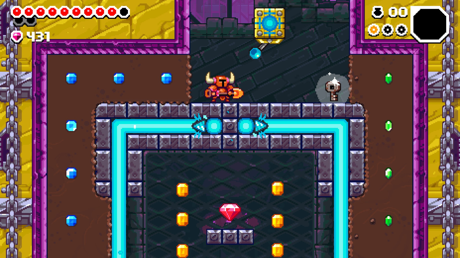 Drill Knight's Castle - Shovel Knight Dig Walkthrough - Neoseeker