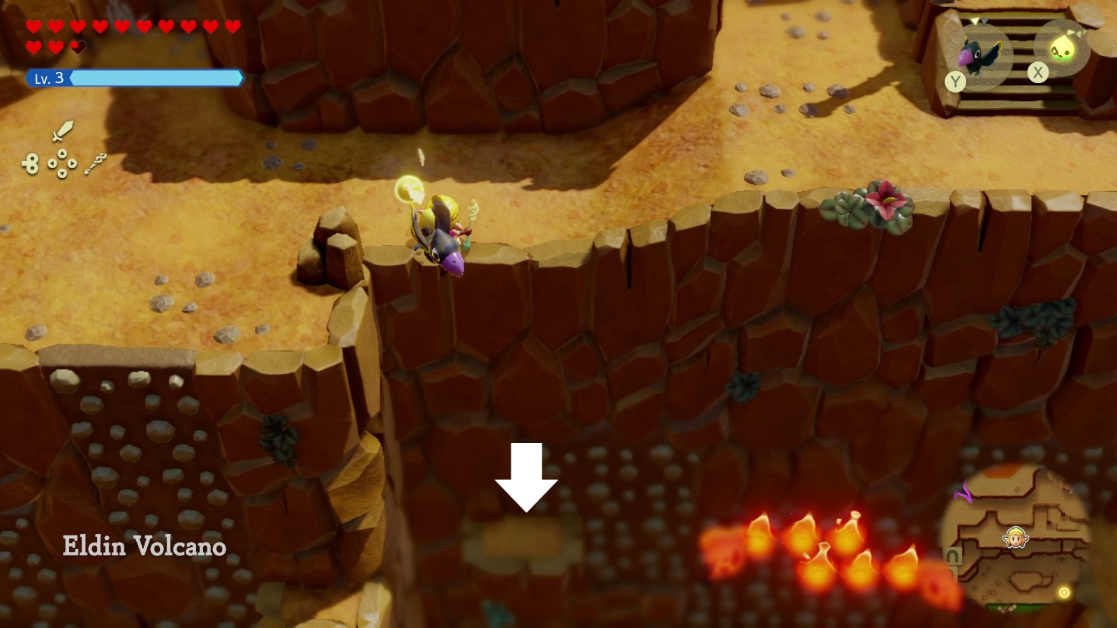 The Rift on Eldin Volcano - The Legend of Zelda: Echoes of Wisdom ...