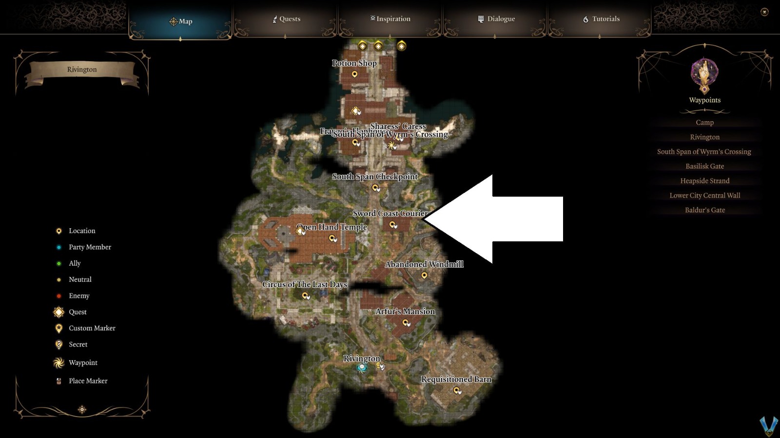 Baldur's Gate 3 - Find the Missing Letters Walkthrough - Neoseeker