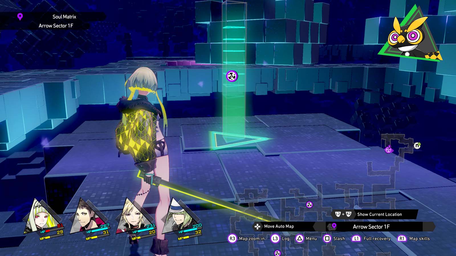 Arrow Sector Guide - Soul Hackers 2 - Neoseeker