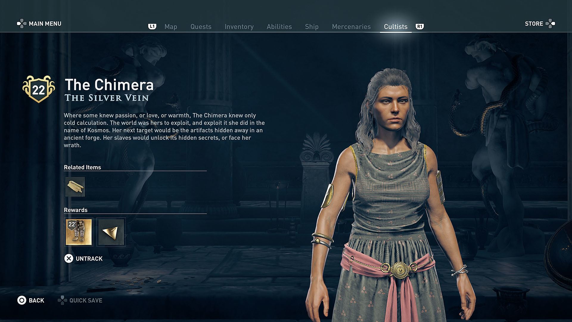 Branch The Silver Vein Assassins Creed Odyssey Walkthrough Neoseeker