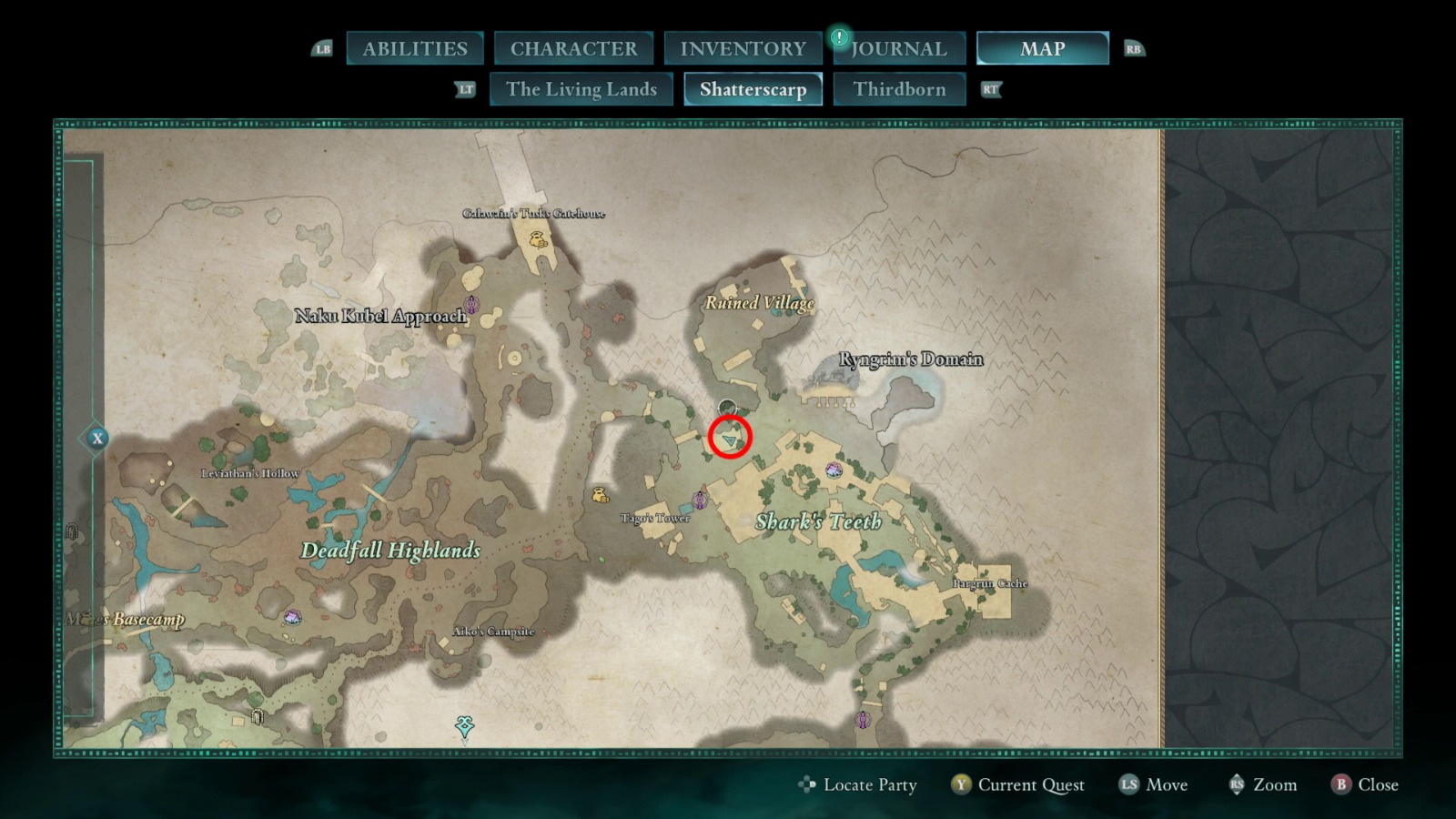 Treasure Maps - Shatterscarp - Avowed Walkthrough - Neoseeker