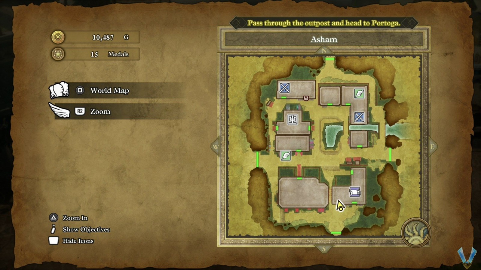 Asham - Dragon Quest III HD-2D Remake Walkthrough - Neoseeker