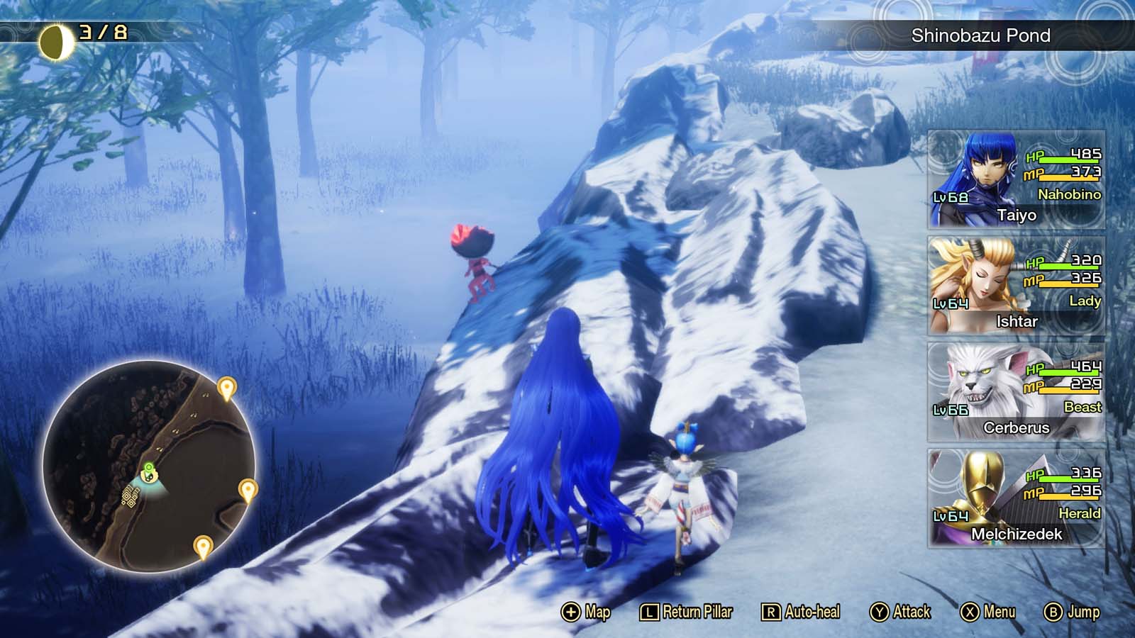 Miman Locations #151-200 for Da'at: Taito - Shin Megami Tensei V ...