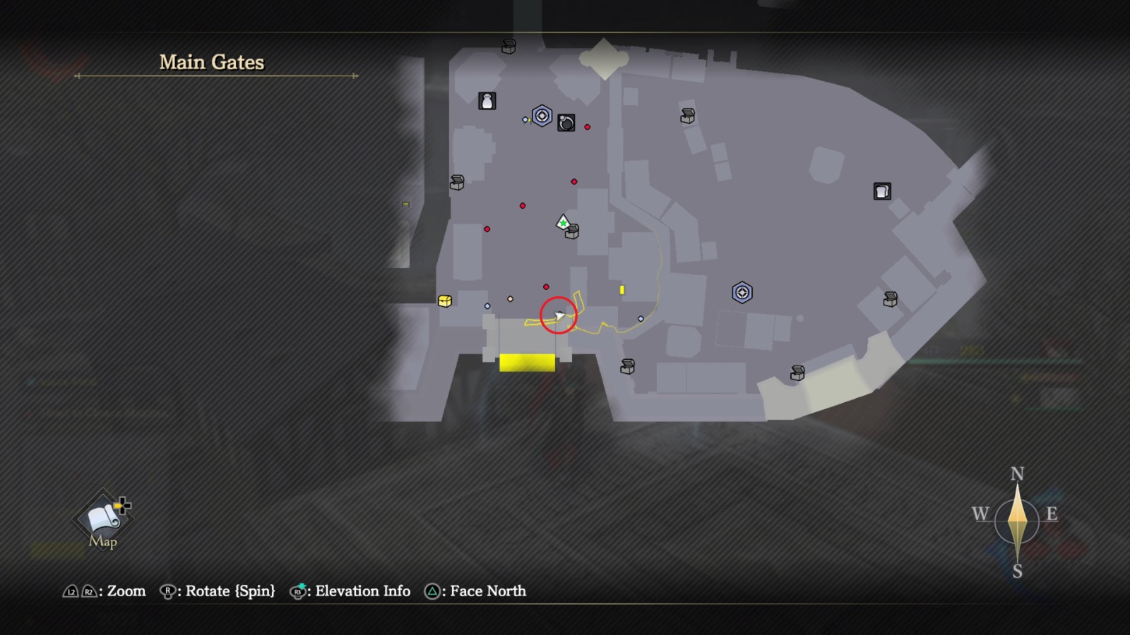 Ys IX: Monstrum Nox - Main Gates Azure Petal Locations - Neoseeker