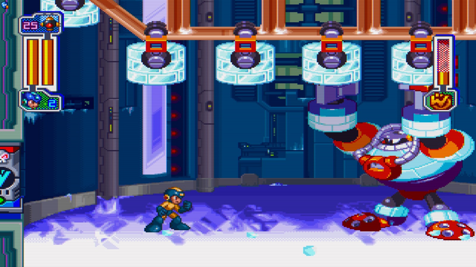 Frost Man - Mega Man Legacy Collection 2 Walkthrough - Neoseeker
