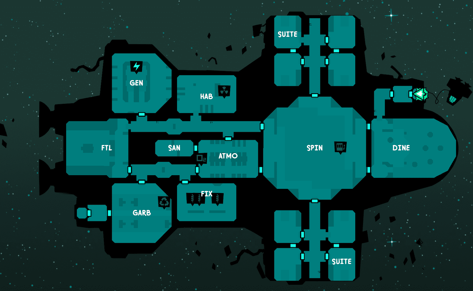 Void Bastards Ship Guide - Rooms, Enemies and Loot For All Ship Types ...