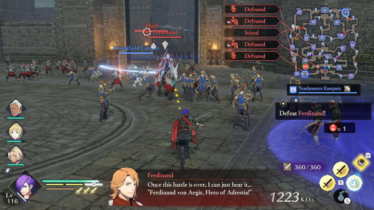 Chapter 9: Saving of the Silver Maiden Guide - Fire Emblem Warriors ...