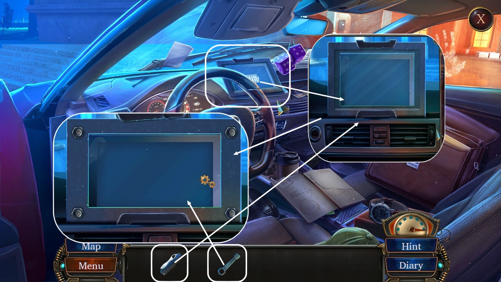 Hidden Objects Scene (Main Story) - Family Mysteries 3: Criminal ...