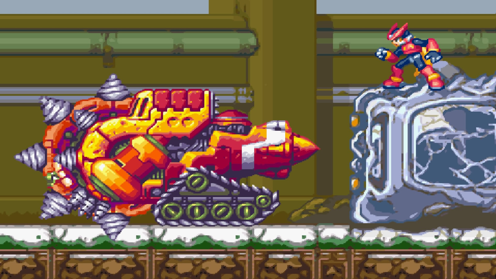 Mission: Defend Resistance Base - Mega Man Zero/ZX Legacy Collection ...