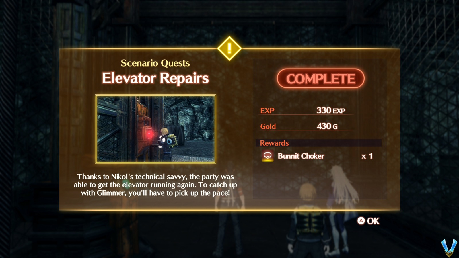 Xenoblade Chronicles 3: Future Redeemed - Elevator Repairs Walkthrough ...