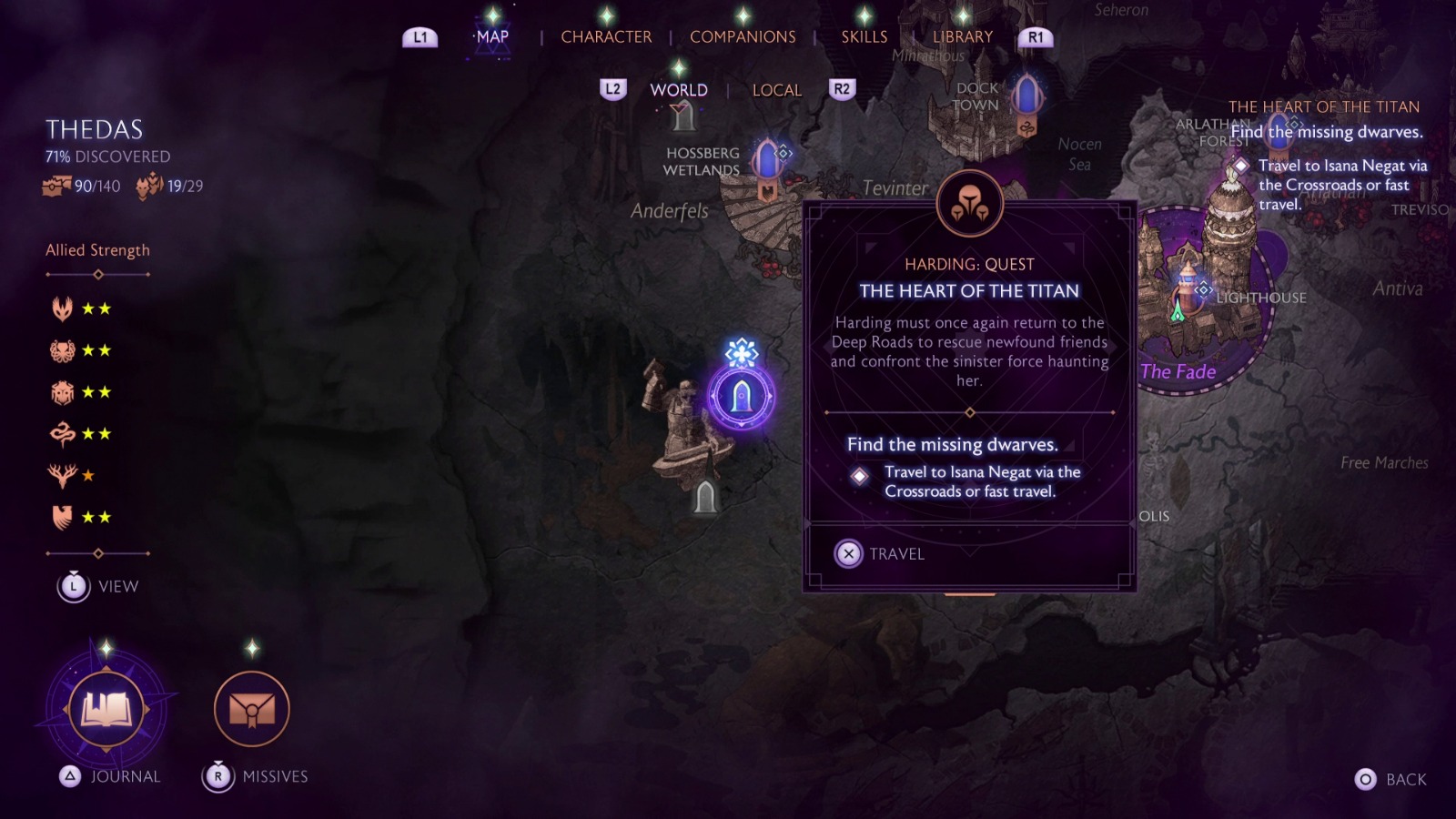 Dragon Age: The Veilguard - The Heart of the Titan Walkthrough - Neoseeker