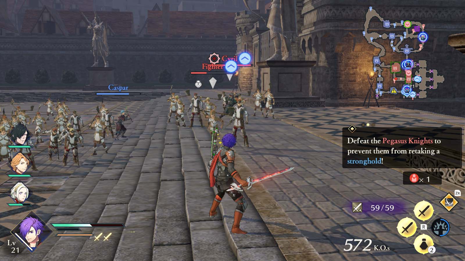 Chapter 4 The Battle of Garreg Mach Guide - Fire Emblem Warriors: Three ...